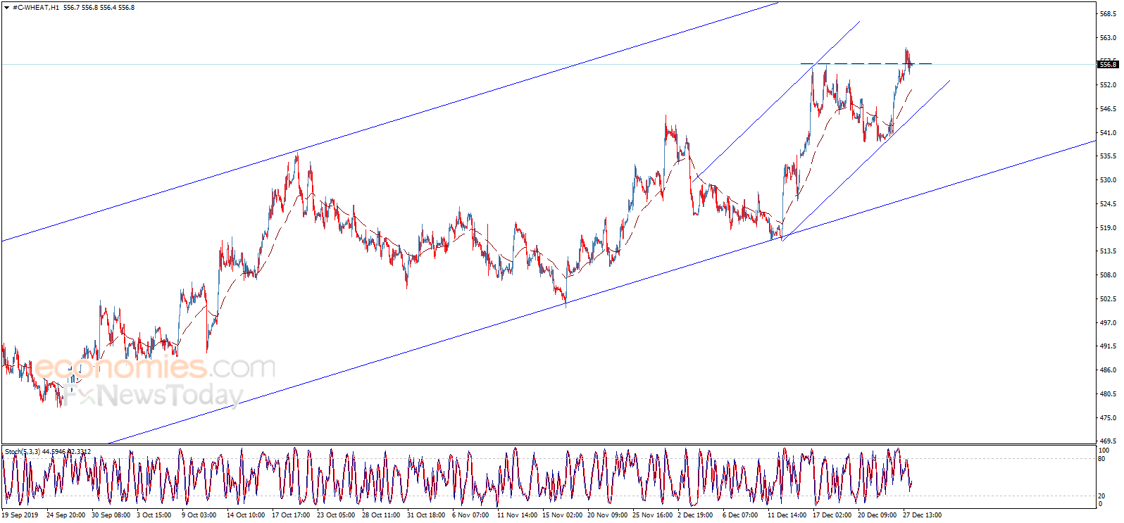 Wheat price reaches the first target – Analysis - 30-12-2019